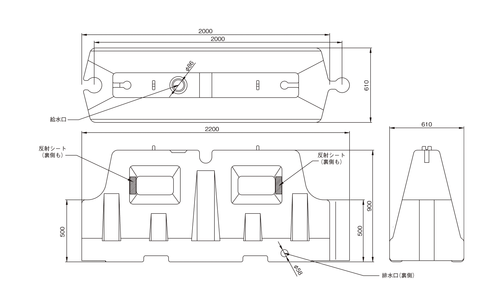 KYウォール | トラフィックコントロール（ブロック群） | 製品情報 | KYstyle | 八木熊